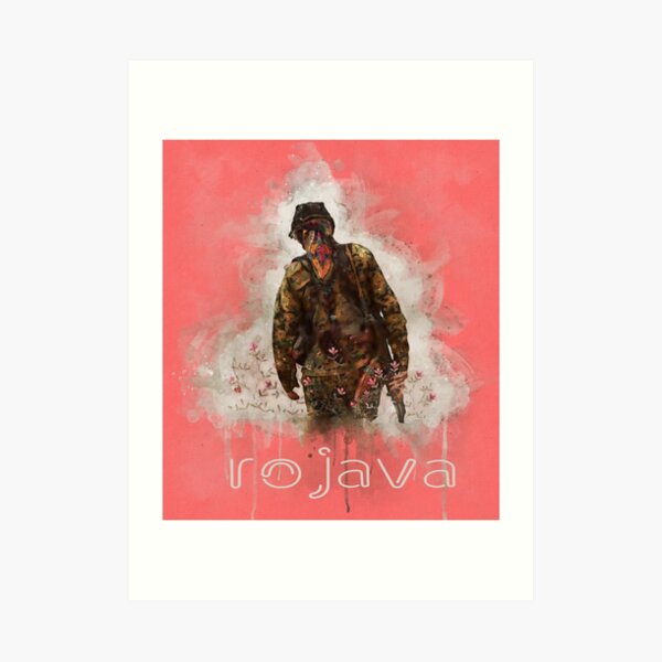 "ROJAVA " Art Print for Sale by nedal1979 | Redbubble