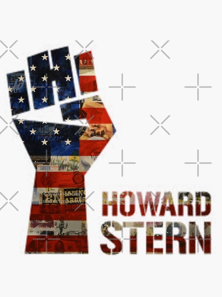"Howard Stern" Sticker for Sale by Check-itOut | Redbubble