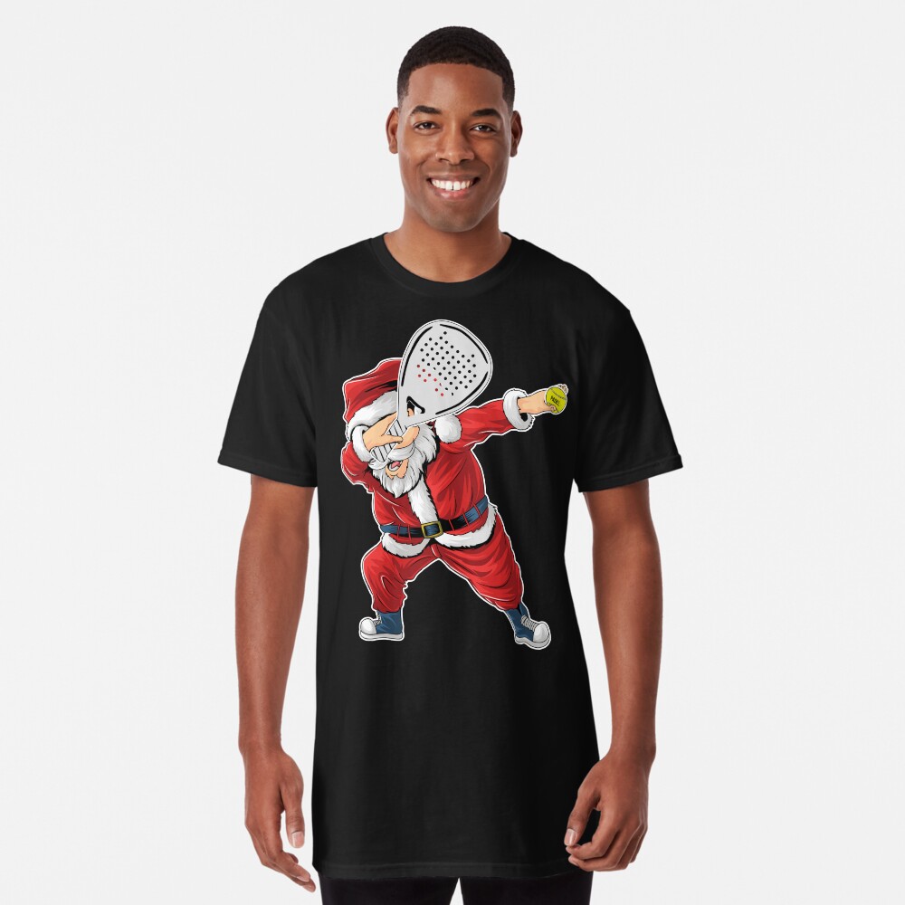 "Padel Dabbing Santa Claus Funny Padel Tennis Christmas Costume ...