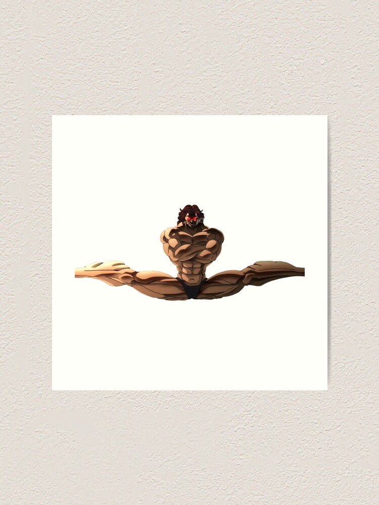 "yujiro splits" Art Print by snailhunter66 | Redbubble