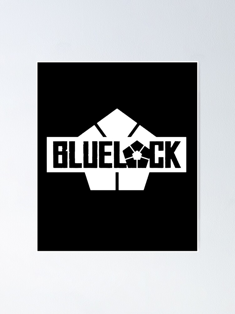 "BLUE LOCK - White Logo" Poster for Sale by MangaMansion | Redbubble