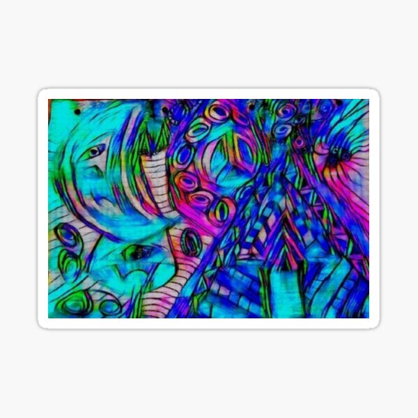"Blue Moon" Sticker for Sale by JLDesignLabel | Redbubble