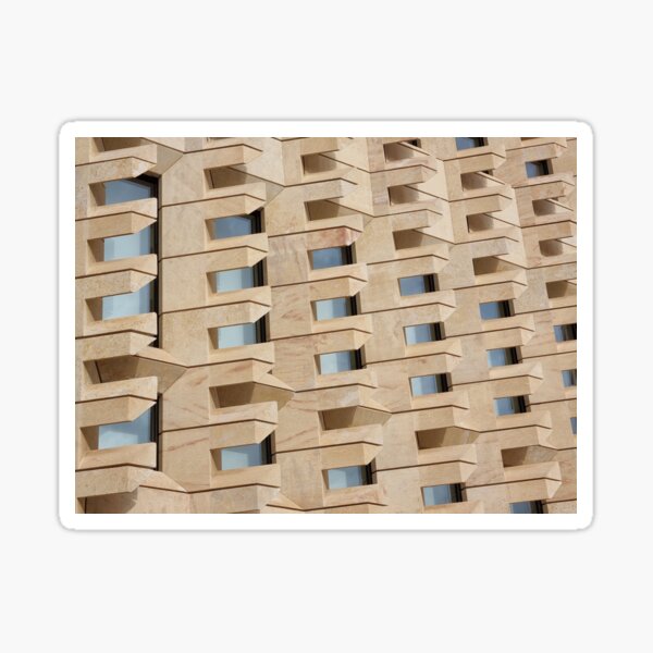 "Geometric Window Pattern" Sticker for Sale by Kate-P- | Redbubble