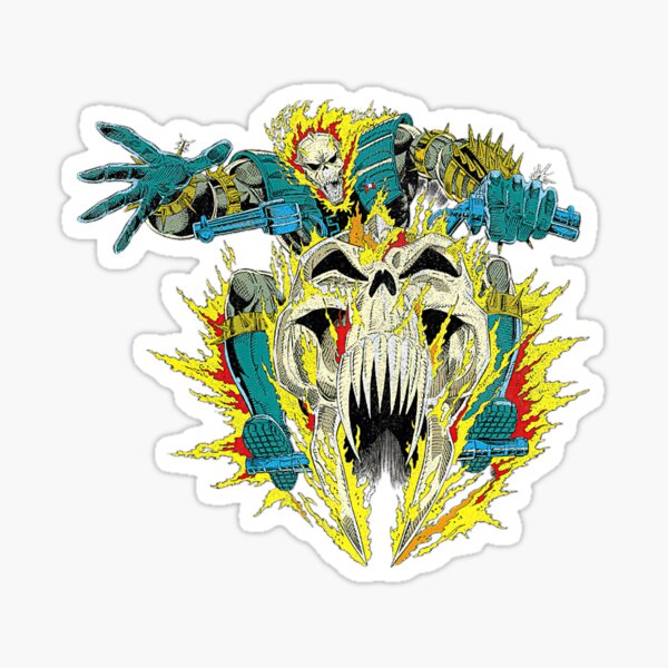 "Ghost Rider" Sticker for Sale by GhostRider12v | Redbubble