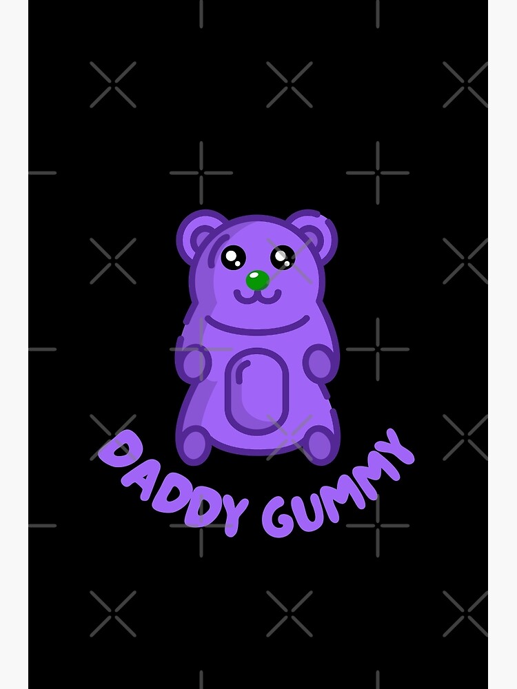 "Daddy Gummy Cute Matching Gummy Bear Family" Poster by Artventurous ...