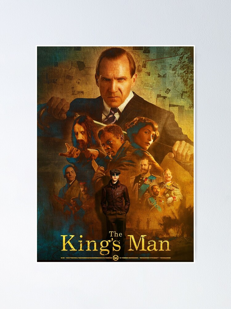 "The Kings Man " Poster for Sale by jasonmangini | Redbubble