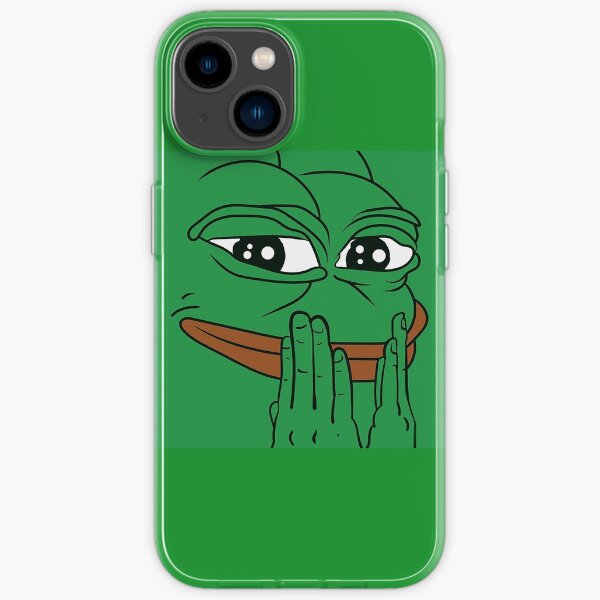 "Smiling Pepe" iPhone Case for Sale by Weeev | Redbubble