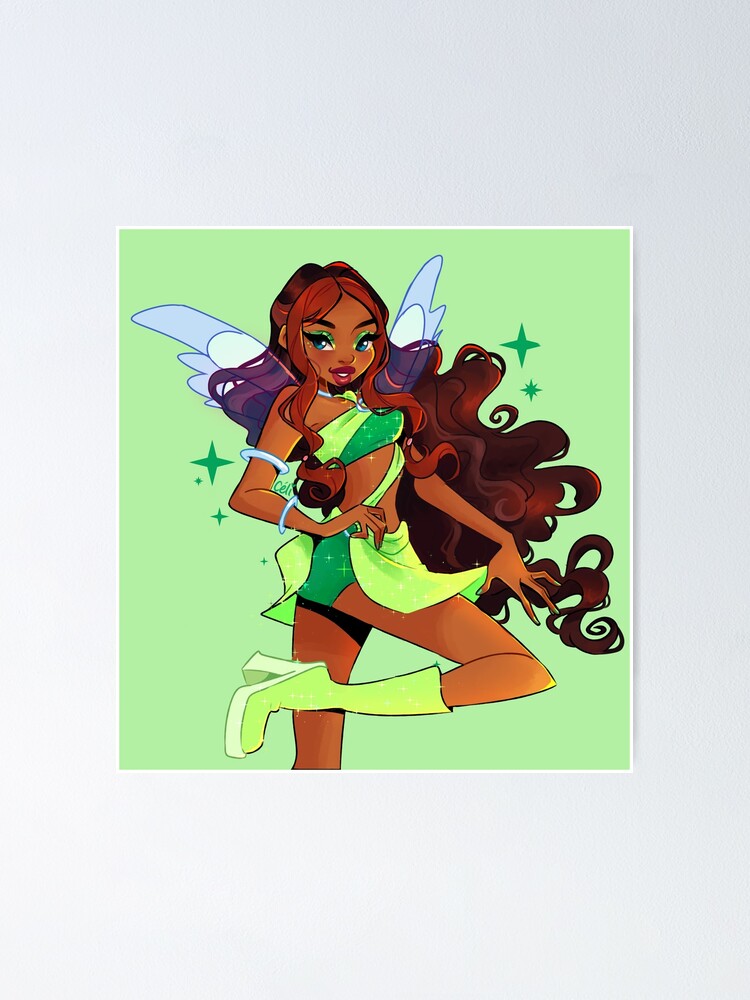 "winx club - aisha" Poster by aepoyi | Redbubble