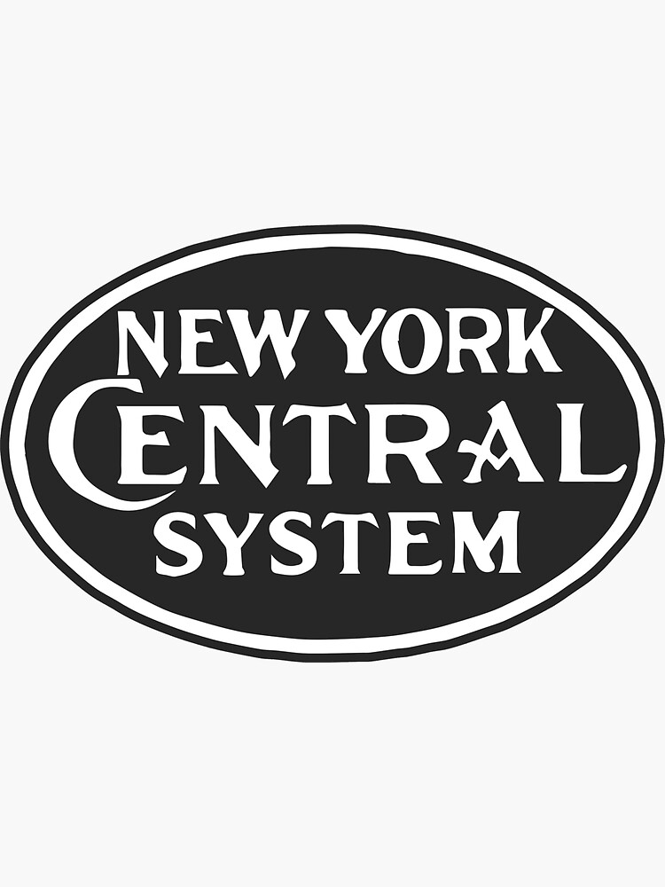 "New York Central System" Sticker for Sale by RkdHumaira | Redbubble