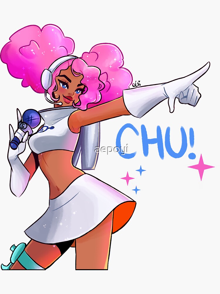 "space channel 5 - ulala" Sticker for Sale by aepoyi | Redbubble