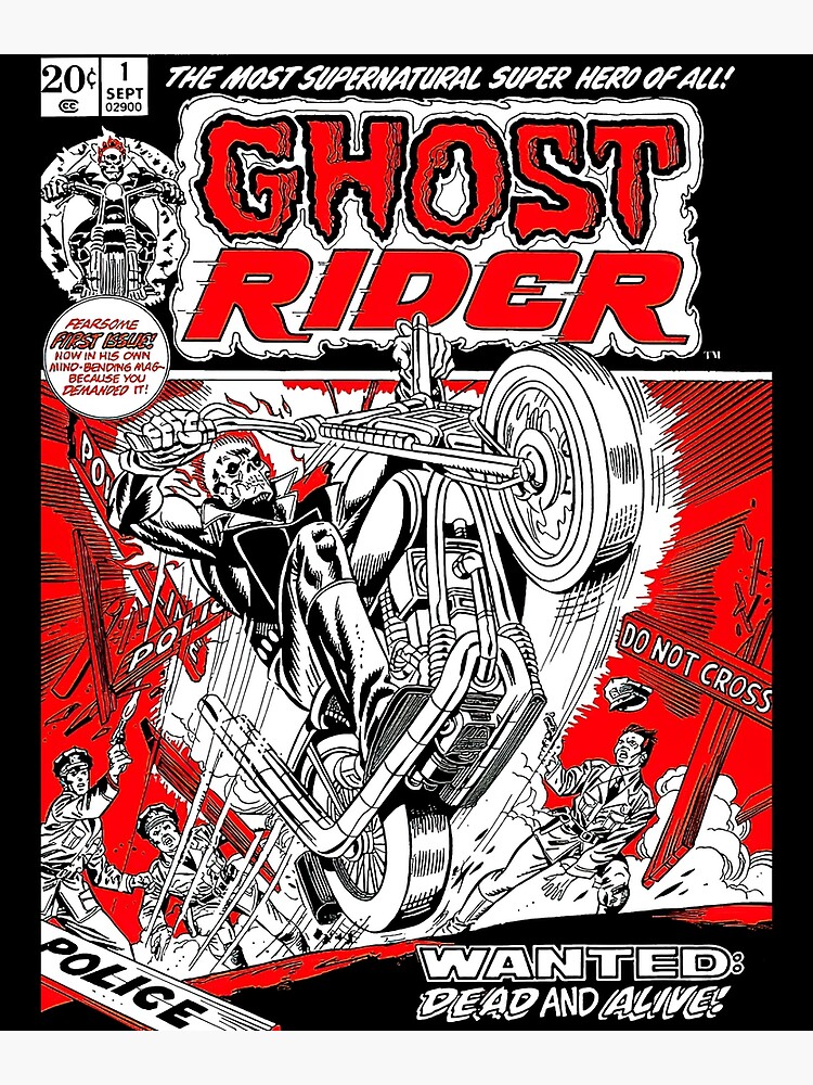 "Ghost Rider" Poster for Sale by GhostRider12v | Redbubble