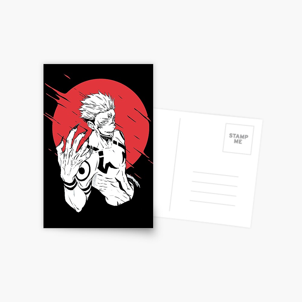 " jujutsu kaisen sukuna" Postcard by YokoLix | Redbubble