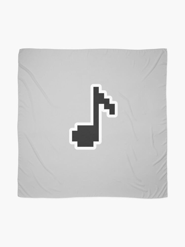 "Music Note 8-bit" Scarf for Sale by misdememeor | Redbubble