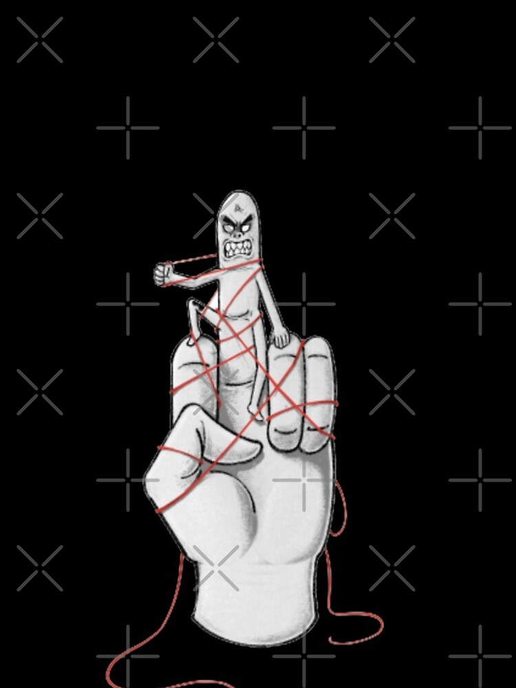 Angry Middle Finger Text