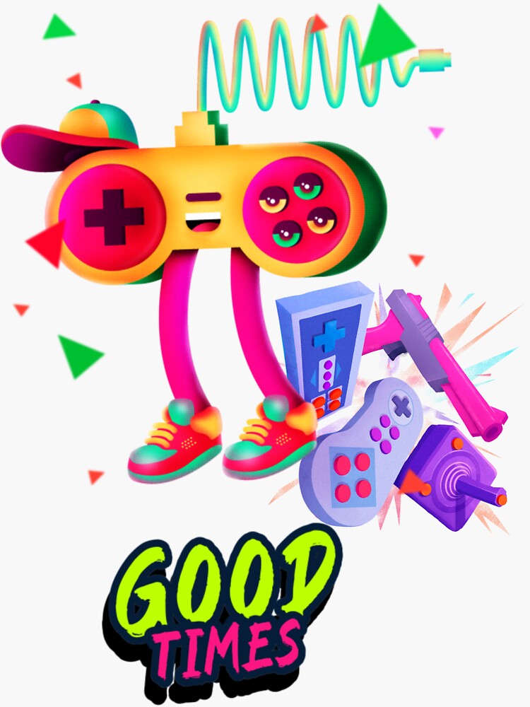 "Control all the Things Video Game Controller shirt" Sticker for Sale ...