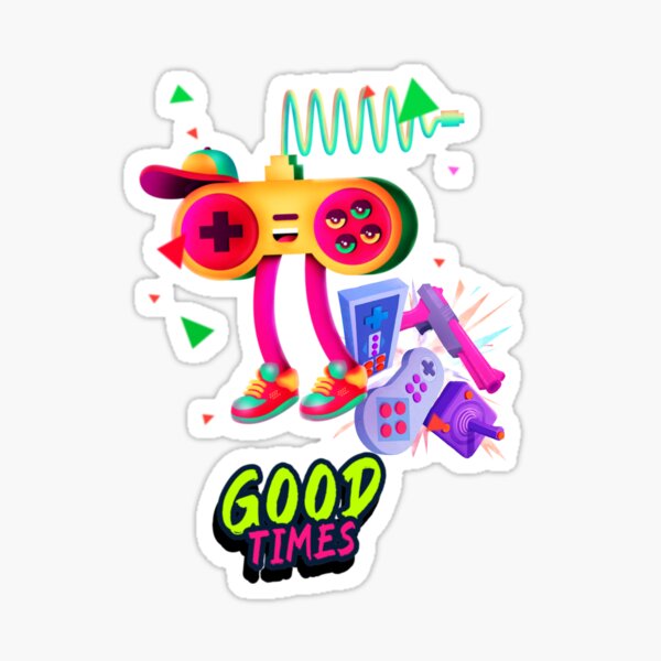 "Control all the Things Video Game Controller shirt" Sticker for Sale ...