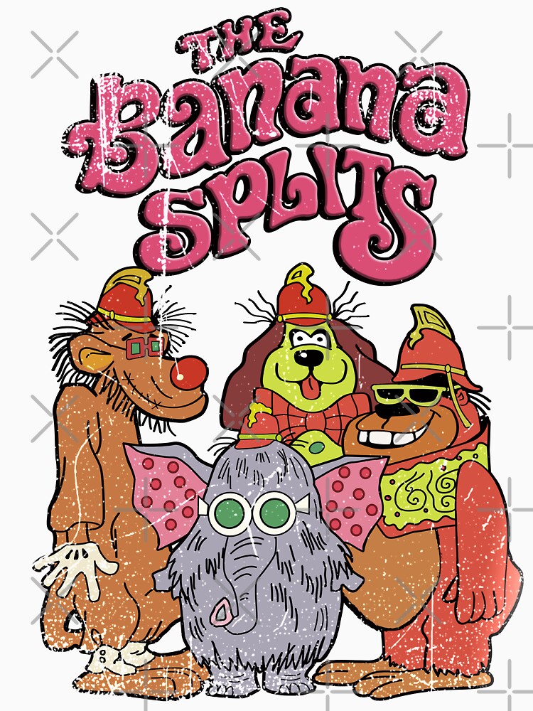 "The Banana Splits - Authentic, Vintage Distressed Style" T-shirt for ...
