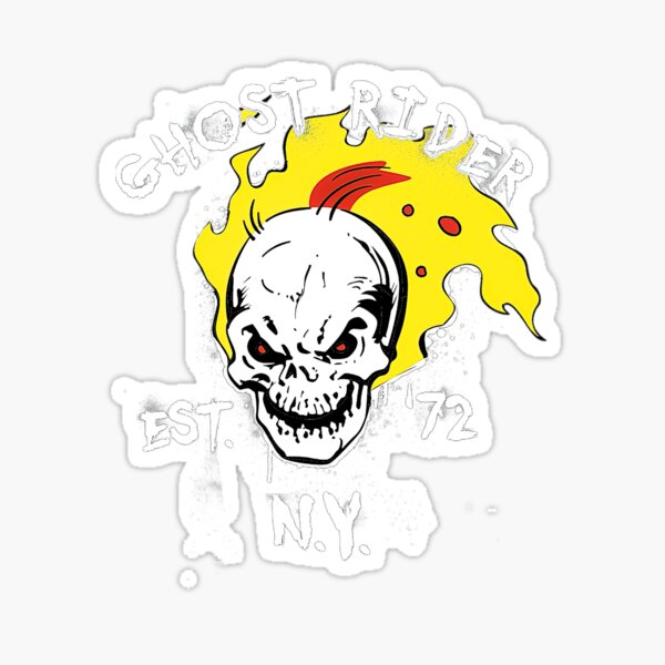 "Ghost Rider" Sticker for Sale by GhostRider12v | Redbubble