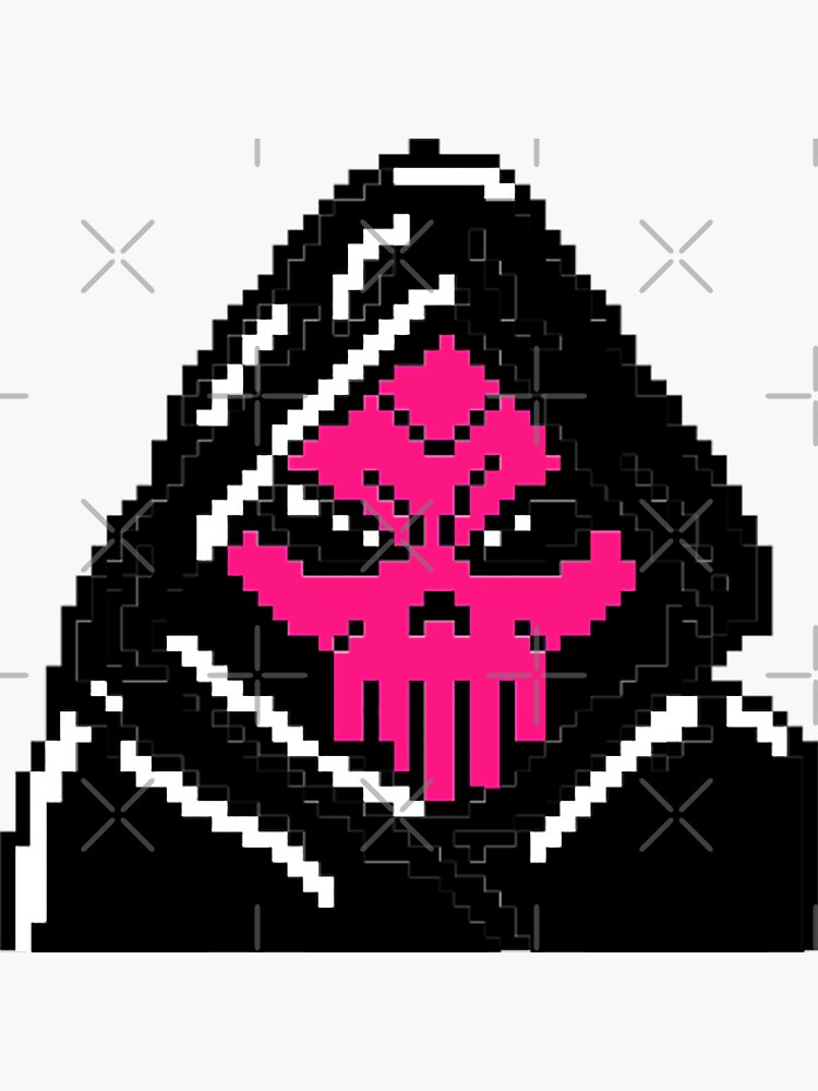 "8 Bit Pixel NFT Standard #447" Sticker for Sale by SeventhGate | Redbubble