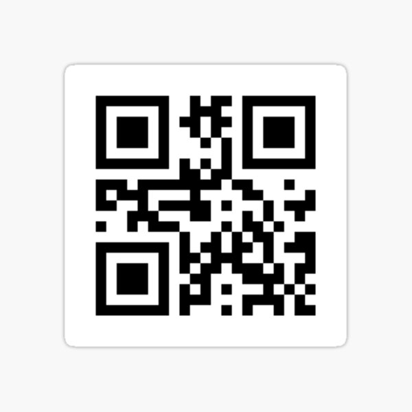 "Happy Birthday Funny Song Music QR code Sticker" Sticker for Sale by ...