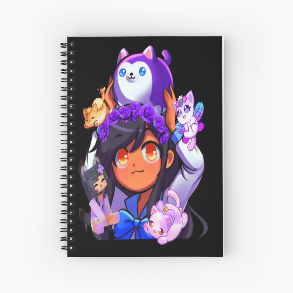 "Aphmau Friends Minecraft " Spiral Notebook for Sale by Themagicianfox ...