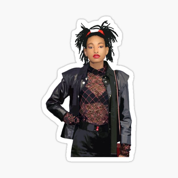 "willow smith " Sticker for Sale by CharlieParke | Redbubble