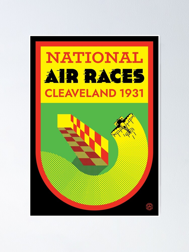 "National Air Races Cleveland 1931 NITRO EDITION" Poster for Sale by ...