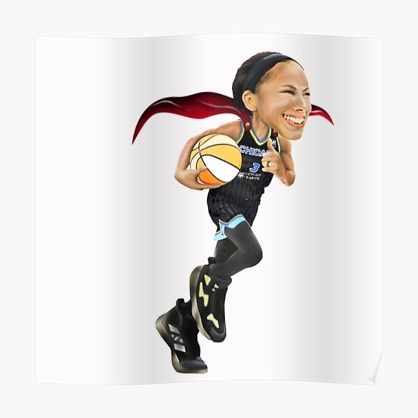"Candace Parker - Hometown Hero - Cartoon Style" Poster by AYA-Design ...
