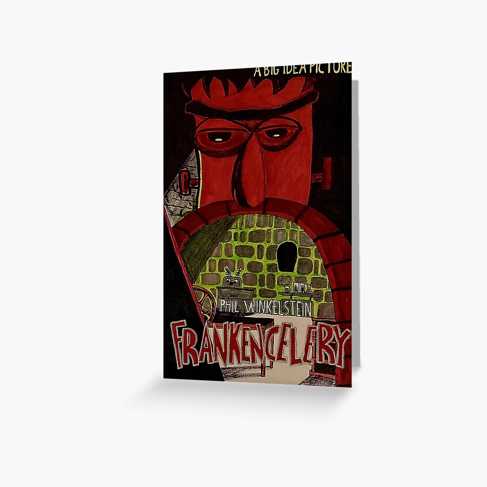 "Frankencelery - A VeggieTales Movie" Greeting Card by AndrewSkywalker ...