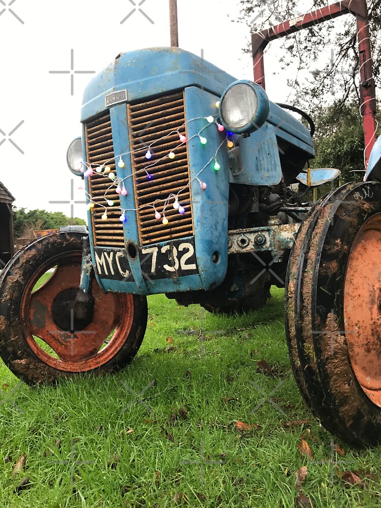 "Ferguson TEA20 with lights" Sticker for Sale by broady77 | Redbubble