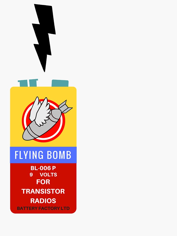 "power up." Sticker by pictrola | Redbubble