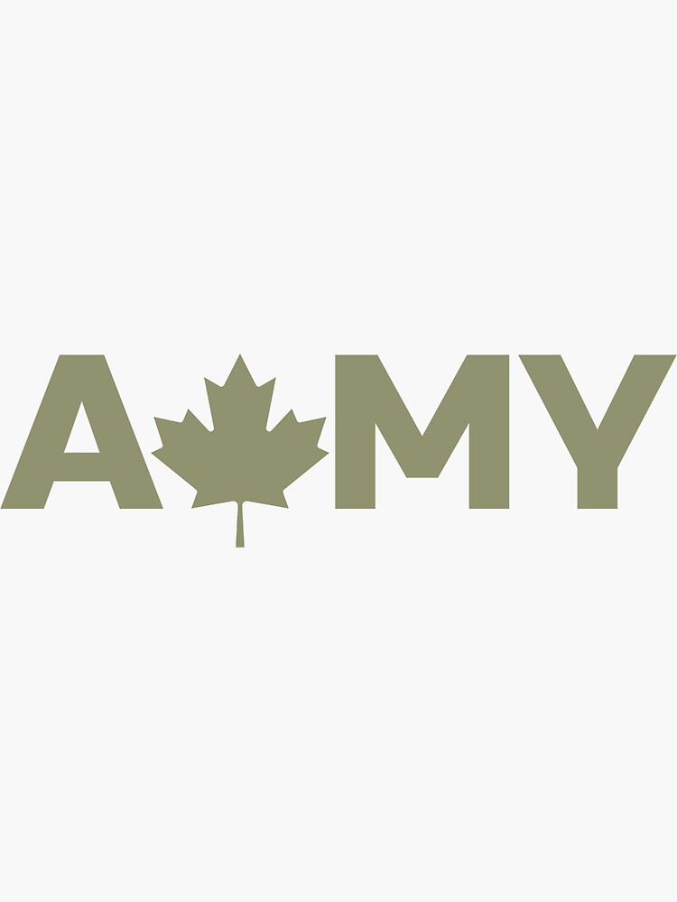 "Canadian Army " Sticker for Sale by OsoMan | Redbubble