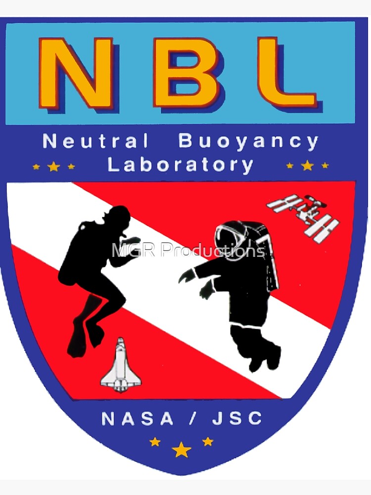 "Neutral Buoyancy Laboratory Logo" Poster by Quatrosales | Redbubble