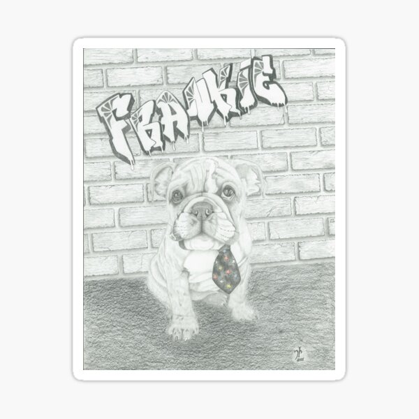 "Frankie" Sticker by CaildisArts | Redbubble