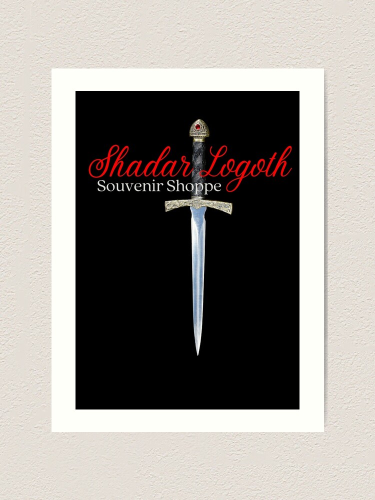 "Shadar Logoth Souvenir Shoppe Ruby Hilt Dagger Wheel of Time Parody ...