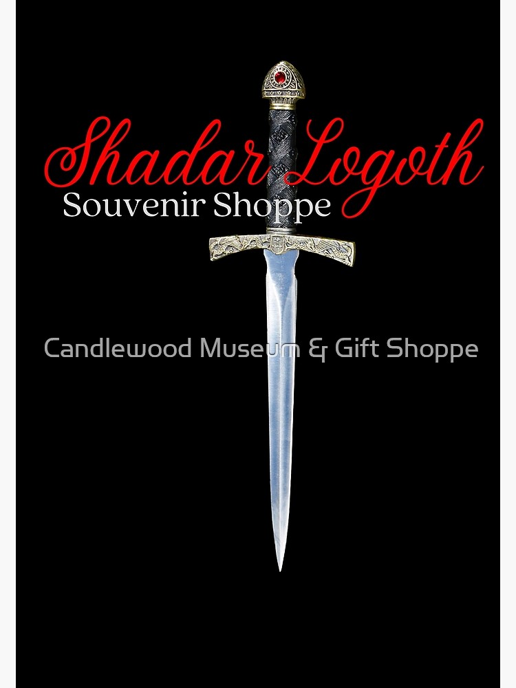"Shadar Logoth Souvenir Shoppe Ruby Hilt Dagger Wheel of Time Parody ...