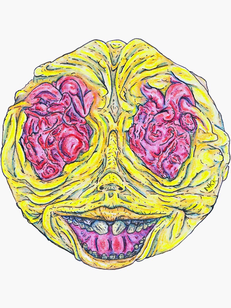 "Dehydrated Emojis: Lucy" Sticker for Sale by Trashcanadian | Redbubble