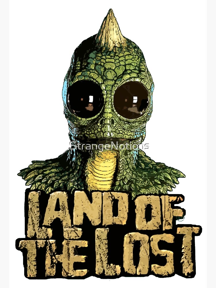 "Land of the Lost Sleestak and Logotype from 1974 Kids TV Show ...