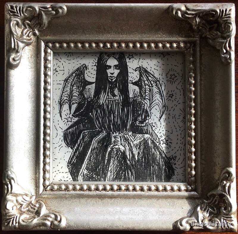 "Velvet Devil" by thegothicalice | Redbubble