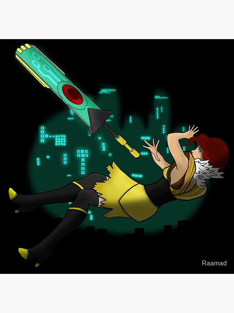 "Hey Red" Poster by Raamad | Redbubble