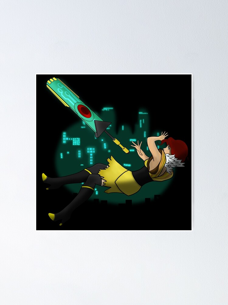 "Hey Red" Poster by Raamad | Redbubble