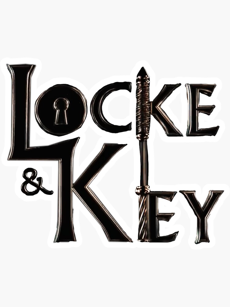 "Locke and key" Stickerundefined by ElzisDesigns | Redbubble