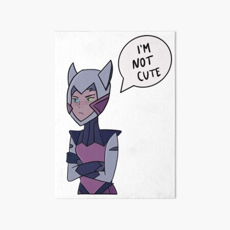 "Space Catra" Art Board Print by carol-draws | Redbubble