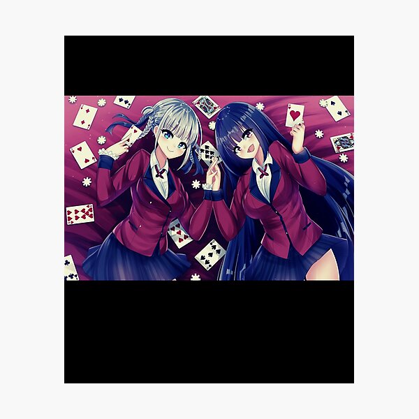 "Kakegurui - Kirari Momobami And Yumeko Jabami" Photographic Print by ...