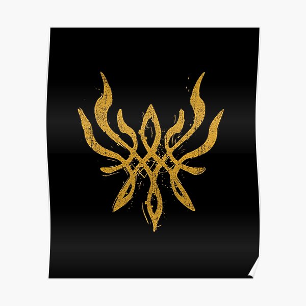 "Crest of Flames - Fire Emblem" Poster by huckblade | Redbubble