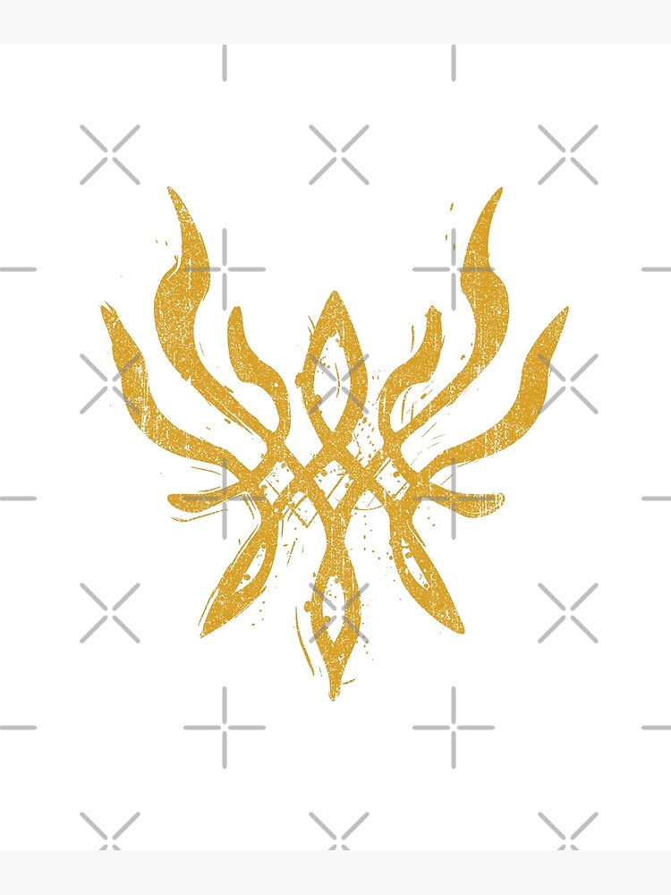 "Crest of Flames - Fire Emblem (Variant)" Poster by huckblade | Redbubble