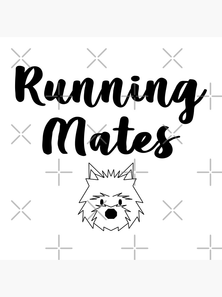 "Running Mates" Poster by Armando-Zarock | Redbubble