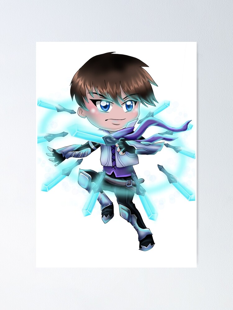 "Gusion from Mobile Legends Bang Bang" Poster for Sale by magychiatto25 ...