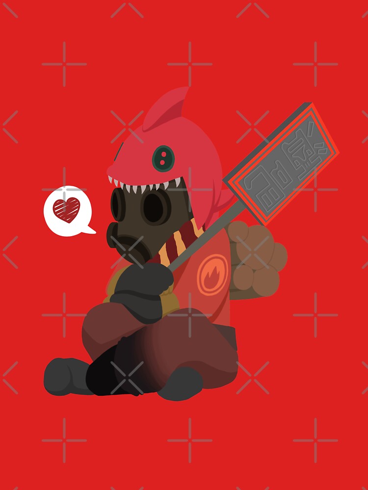 "TF2 - Cute Pyroshark Loadout" T-shirt for Sale by hiroredbird ...
