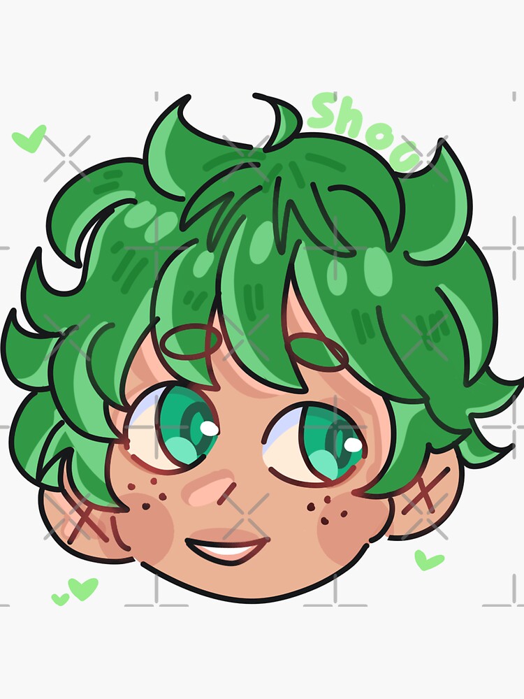"Deku" Sticker by Shouugr | Redbubble